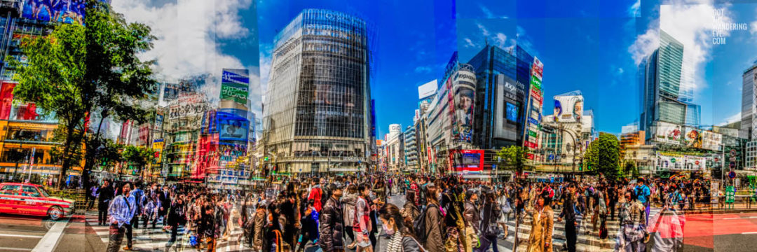 Shibuya Crossing Multiple Exposure | Gotthewanderingeye | Wall Art Prints