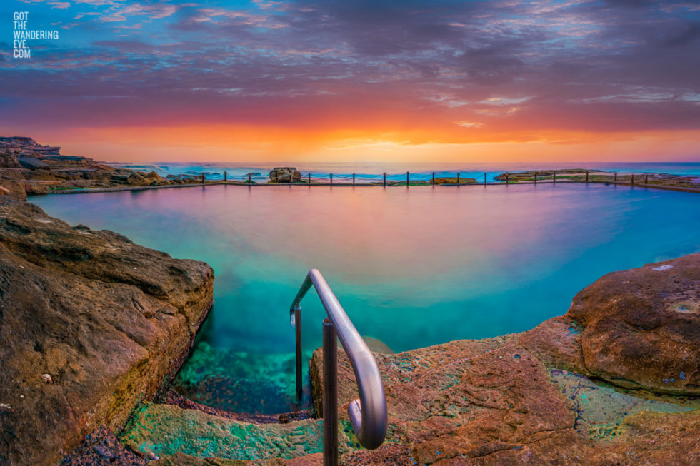 Rockpool Sunrise Maroubra Pool | Rainbow Ice Rink | Gotthewanderingeye